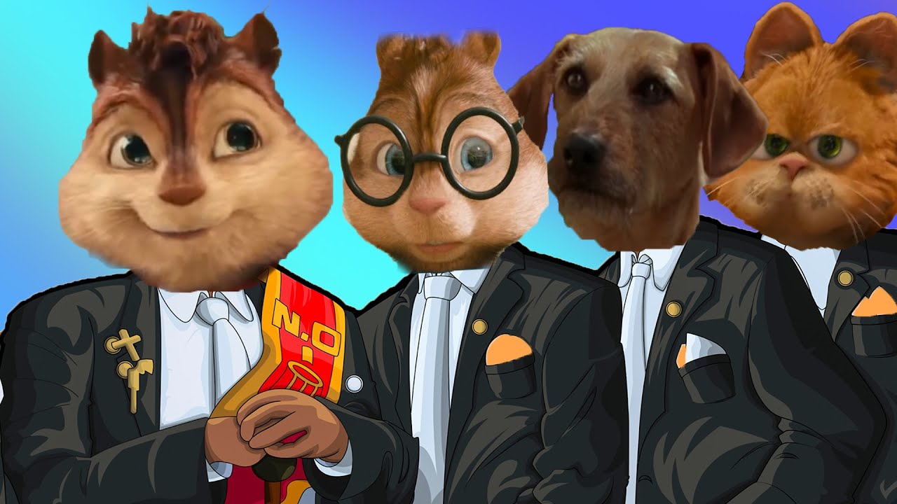 Alvin and The Chipmunks & Garfield - Coffin Dance Megamix Song Cover ...