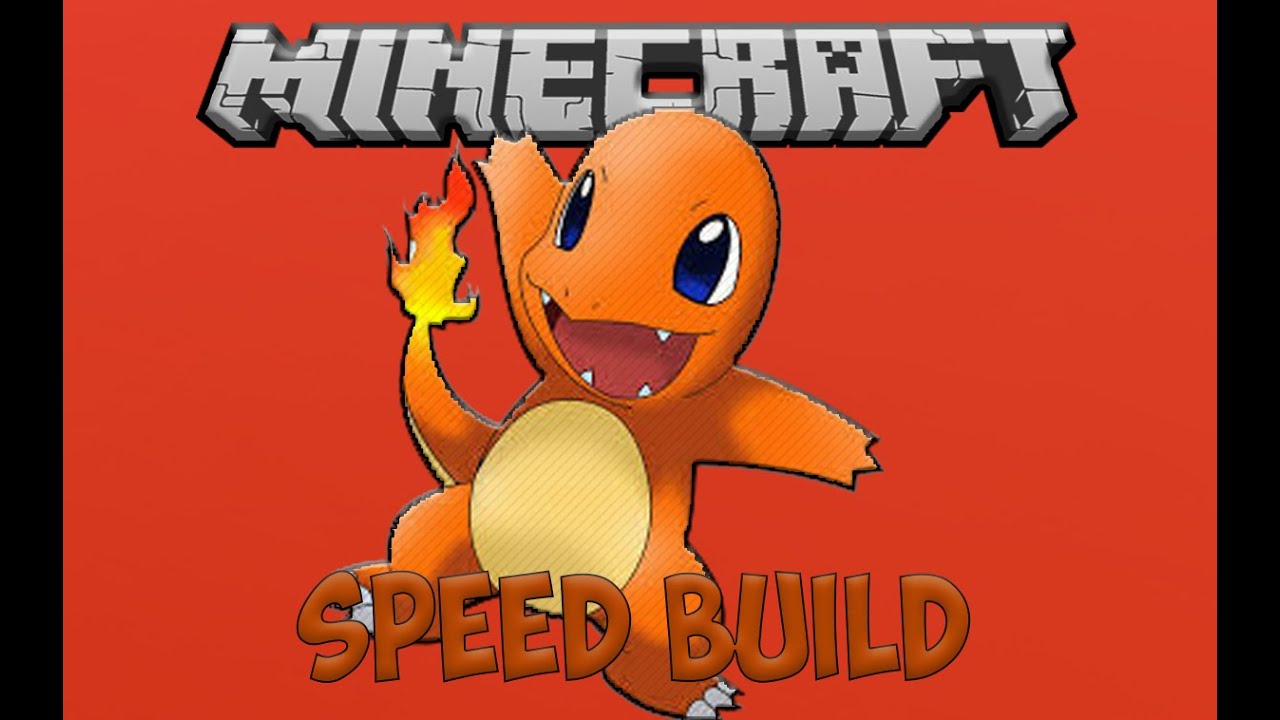 Minecraft: Speed Build Charmander - YouTube