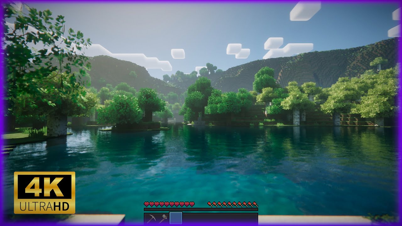 Minecraft: 17 Minutes of Ultra Graphics Gameplay | Patrix 256x ...