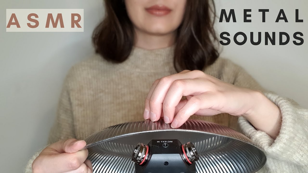 ASMR | Intense metal sounds, scratching & tapping on metal objects | NO ...