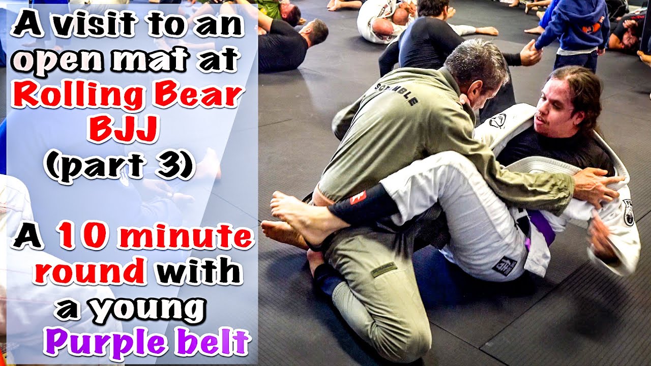 I visited an open mat at Rolling Bear BJJ (Part 3) - YouTube