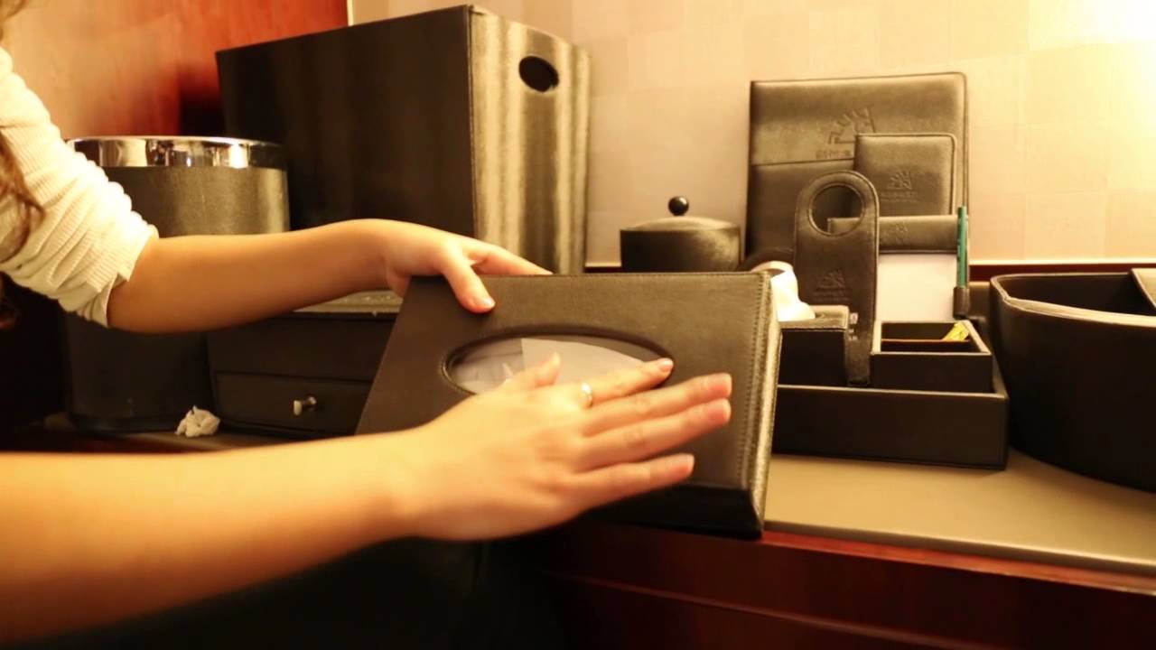 hotel tissue box - YouTube