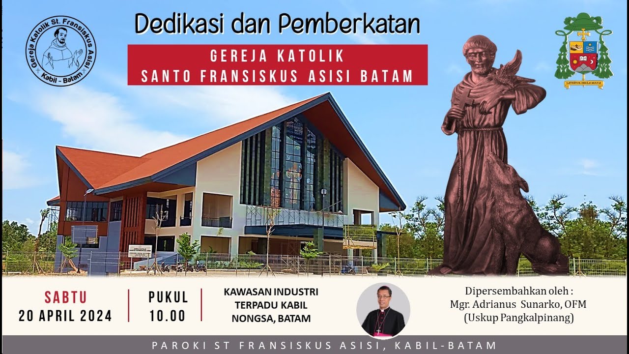 Perayaan Ekaristi - Peresmian Gereja Santo Fransiskus Asisi Kabil ...