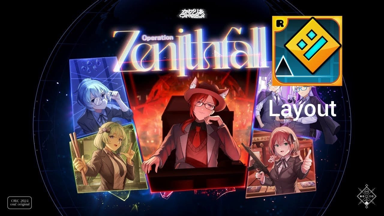 Operation: ZenithFall | Geometry Dash XL Layout | By SstarXs (me) - YouTube