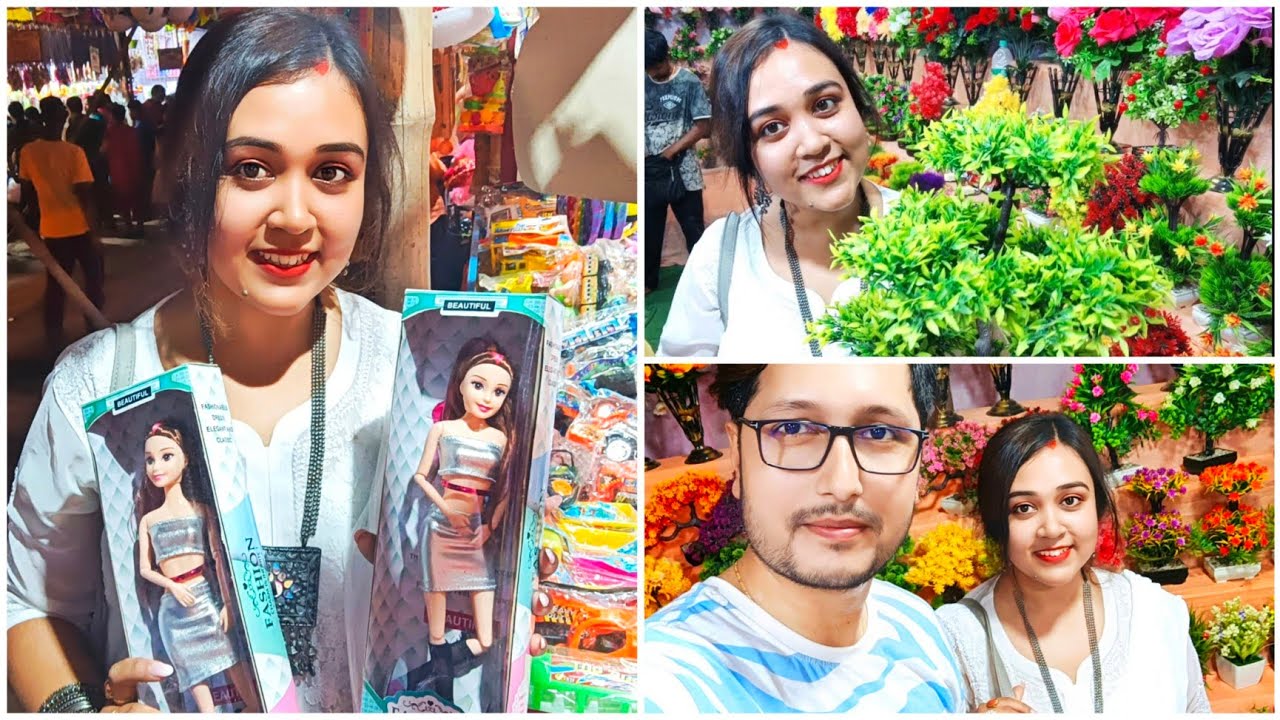 Our First Vlog || ওরে বাবা কত পুতুল ও খেলনা কিনলাম! || My Little Pari ...