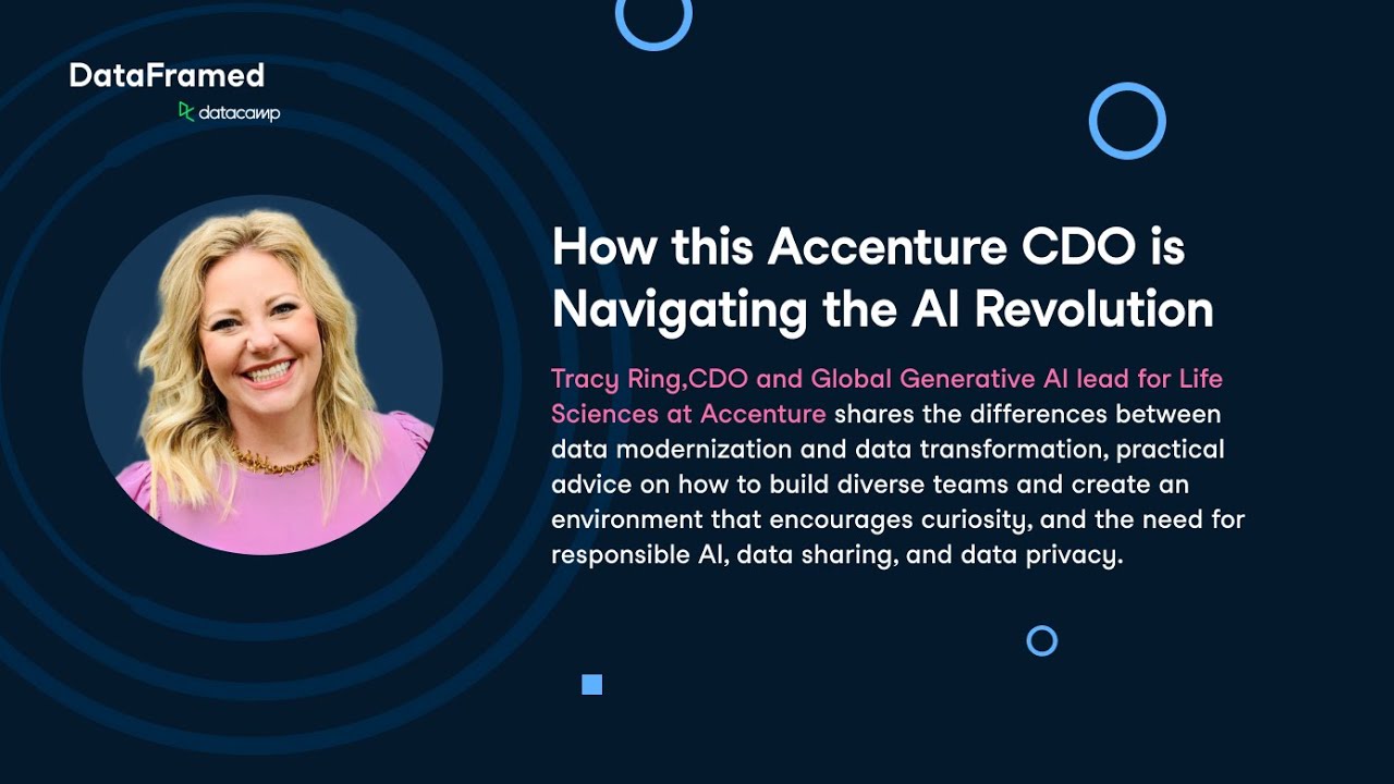#140 How this Accenture CDO is Navigating the AI Revolution (with Tracy ...