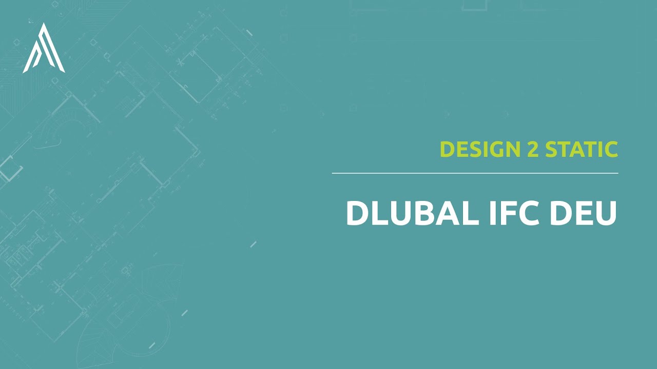 Design2Static | Dlubal IFC - YouTube