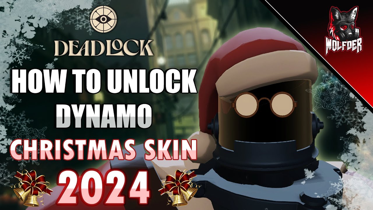 How to unlock Christmas Dynamo skin 2024 [Deadlock] - YouTube