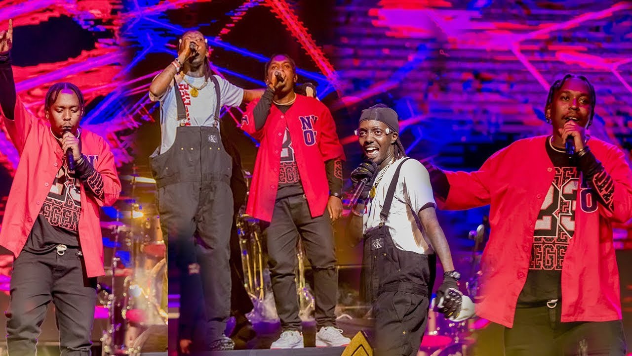 KINYATRAP, BUSHALI, B-THREY ICYUMBA CY'AMATEGEKO PERFORMANCE BAHAKOREYE ...