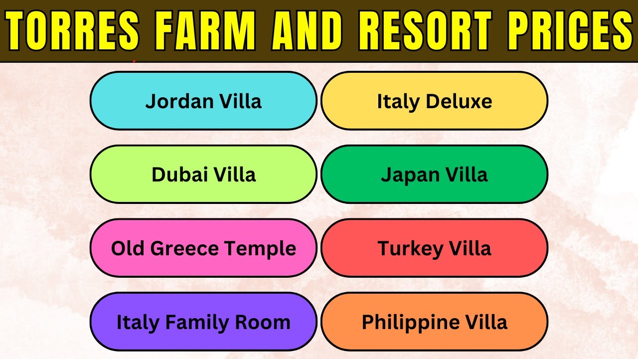 Torres Farm and Resort Prices | Day Tour & Overnight Room Rates Today ...