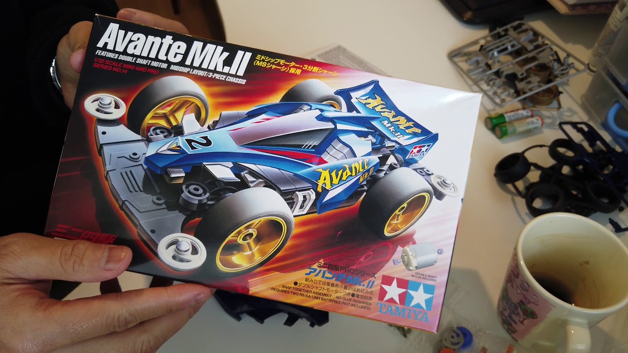 Tamiya Avante Mk II Mini 4WD Kit Build - YouTube