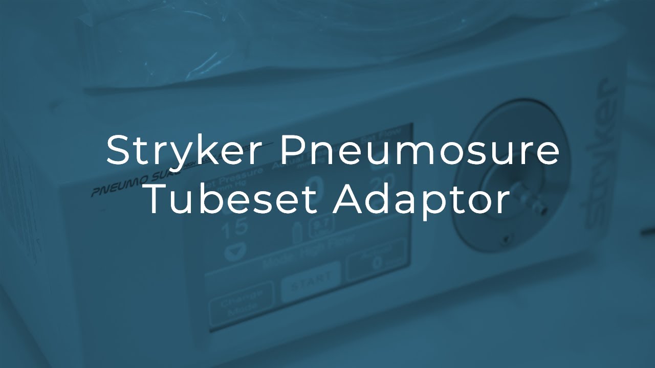 Stryker Tubeset Adaptor: How to Use Non-Proprietary Tubing on the ...