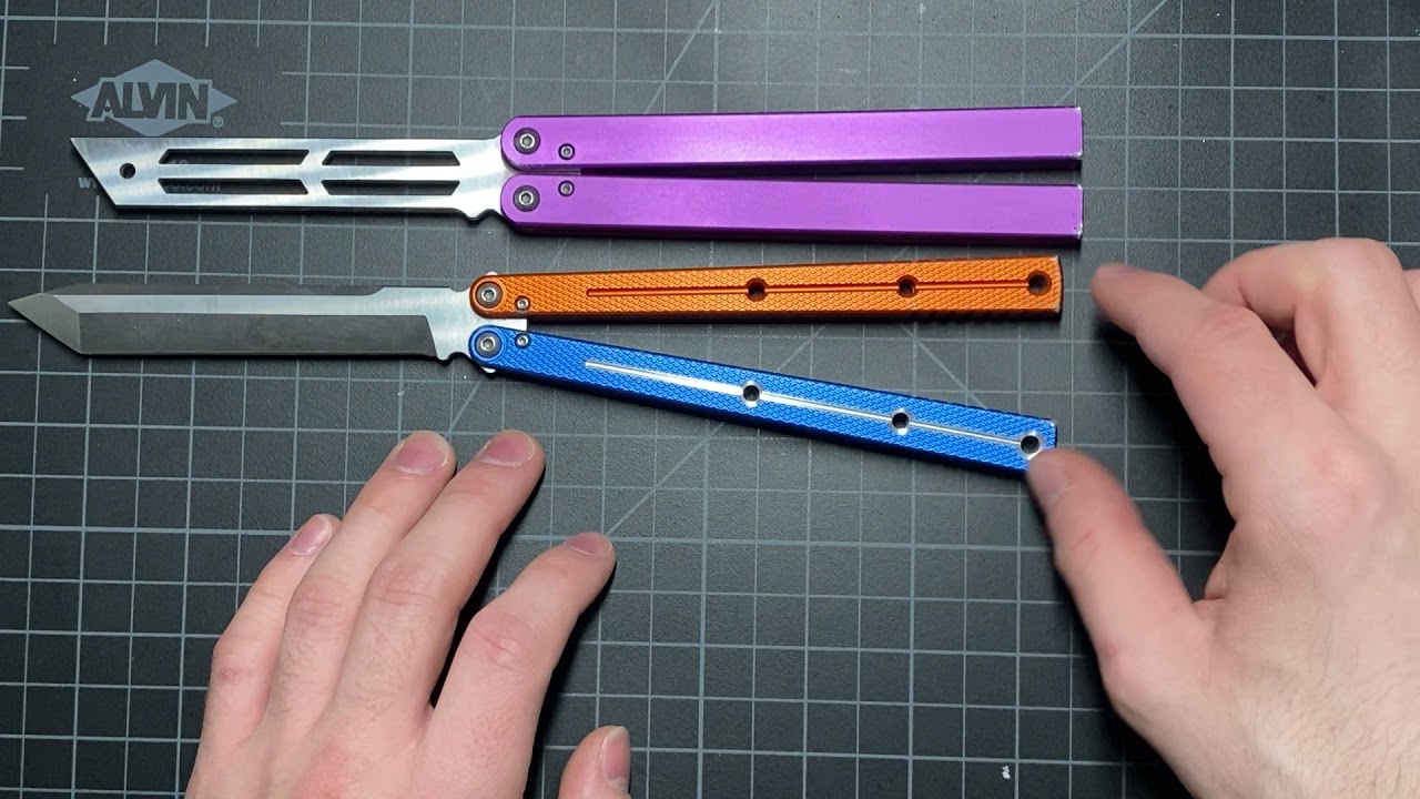 The one Triton clone Balisong - YouTube