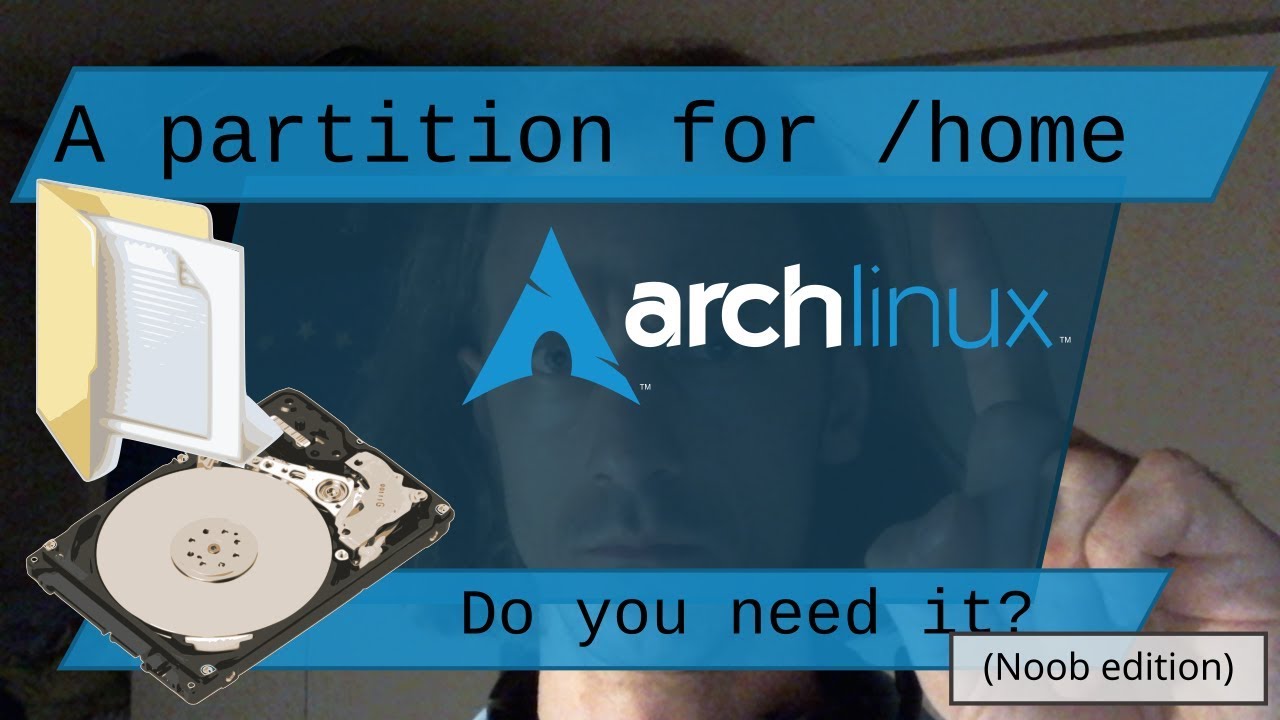Do you need a separate home partition on Arch Linux? - YouTube