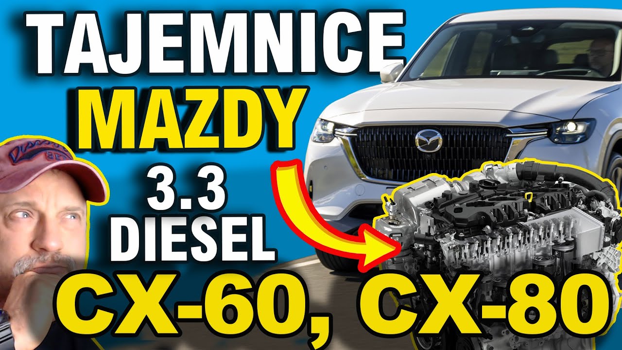 Skyactiv-D 3.3! Tajemnice Mazdy CX-60 i CX-80 z dieslem pod maską ...