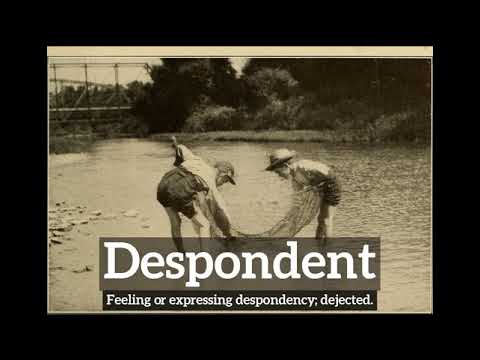 How Does Despondent Look? | How to Say Despondent in English? | What is ...