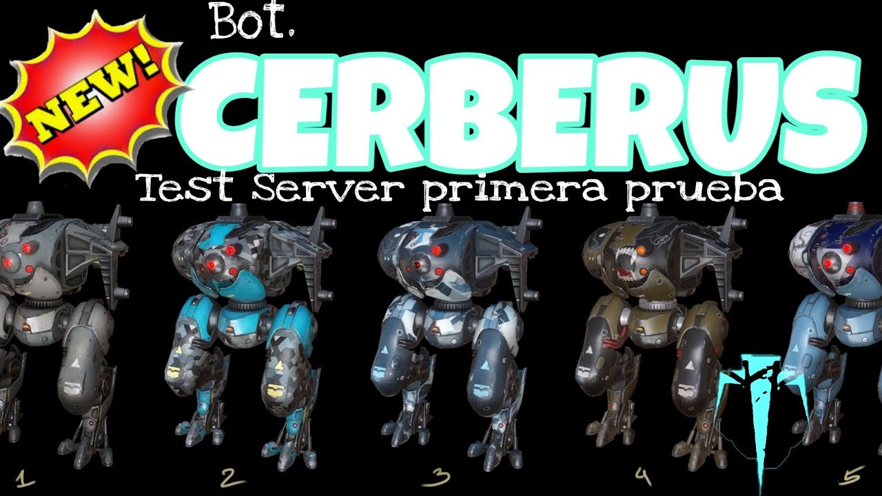 War Robots - NUEVO ROBOT CERBERUS, ES MUY OP? 🤔 - YouTube
