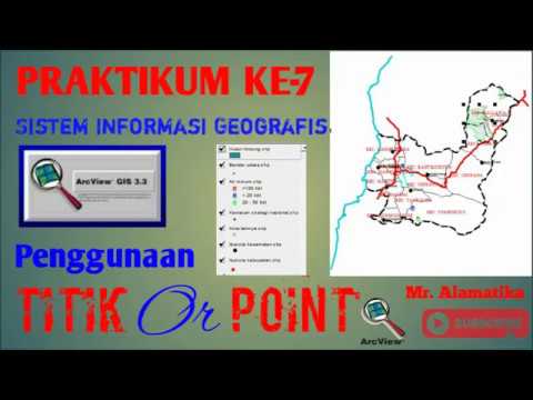 Praktikum SIG Ke 7, Penggunaan Point atau Titik Pada Peta Maros ...