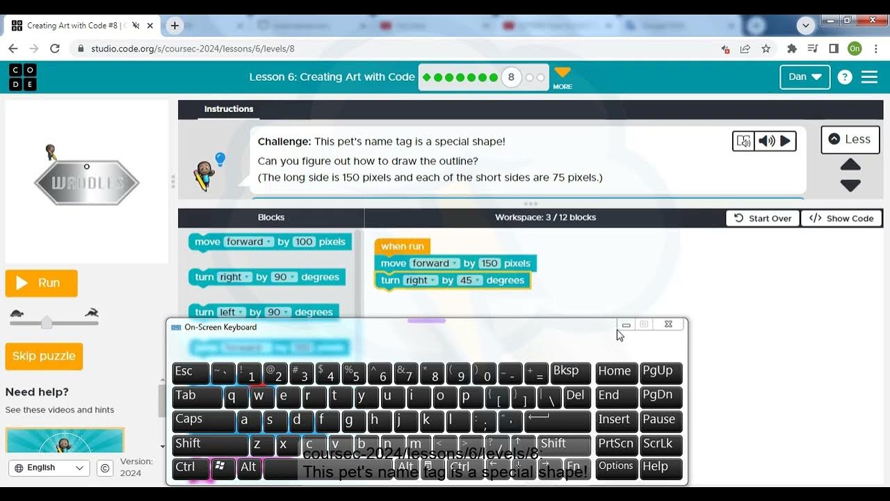 Learn Computer Science - Code.org - coursec-2024 L6L8 - YouTube
