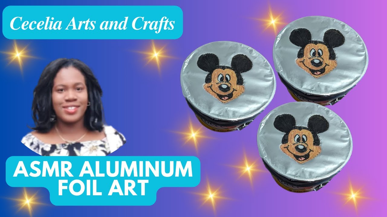 Odd ASMR Mickey Mouse #satisfying #foilart #trending #shortsfeed # ...