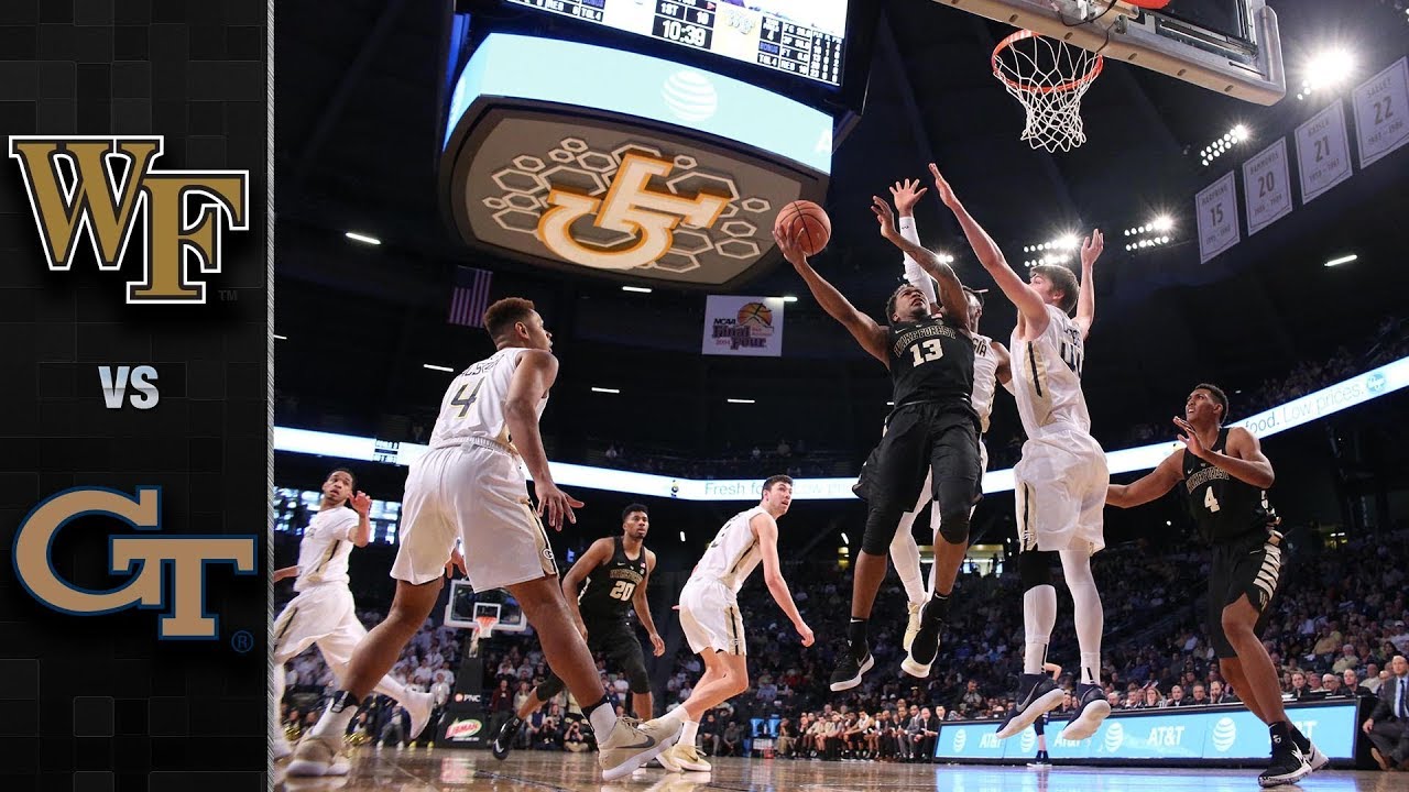 Wake Forest vs. Georgia Tech Basketball Highlights (2017-18) - YouTube