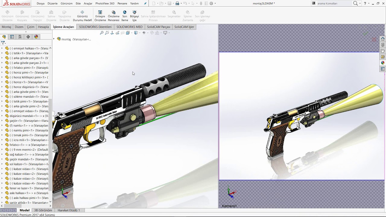 Solidworks, Render Alma (Detaylı Anlatım) #solidworksöğreniyorum # ...