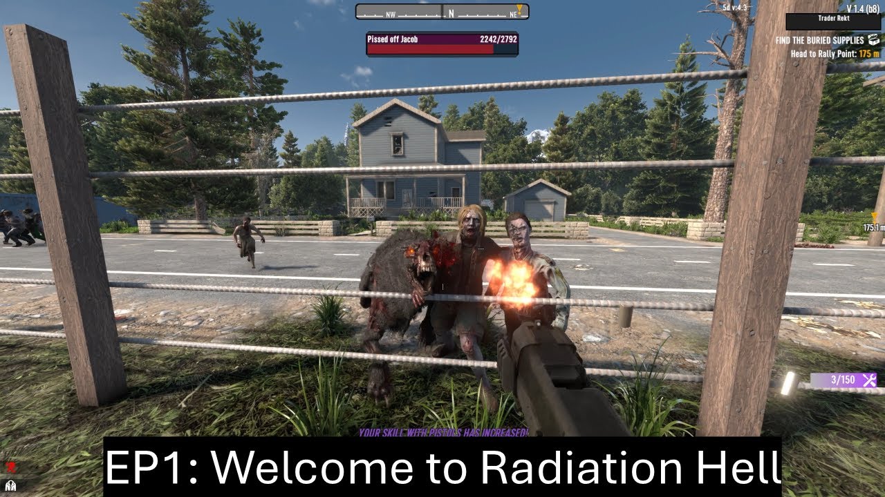 EP1 - Welcome to Hell: Radiation, Chaos & Day One Panic | 7 Days to Die ...