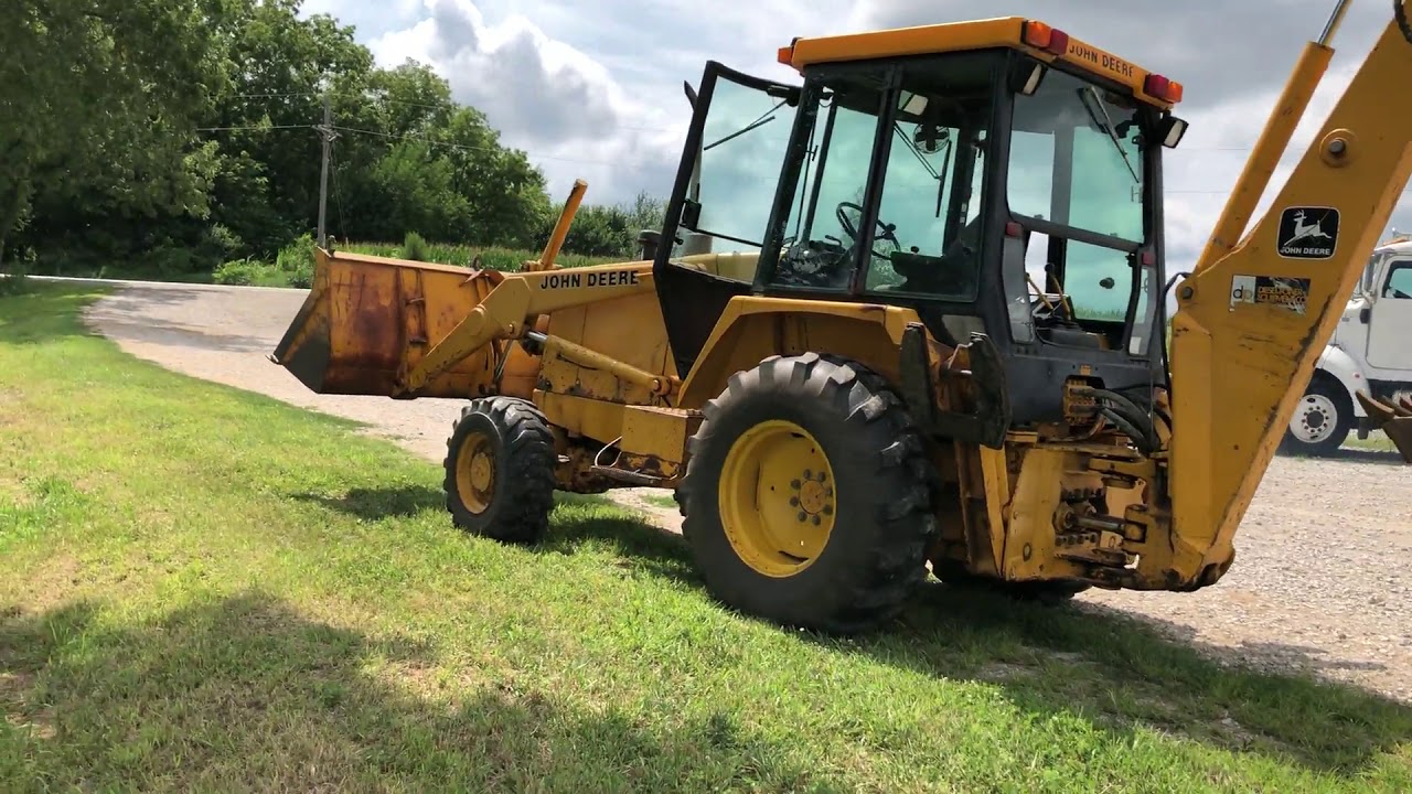 DEERE 210C For Sale - YouTube