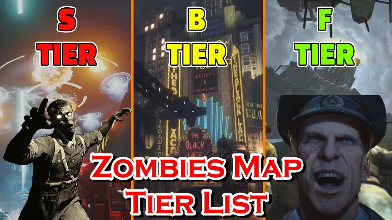 Ranking the Best 45 COD Zombies Maps of all Time - YouTube