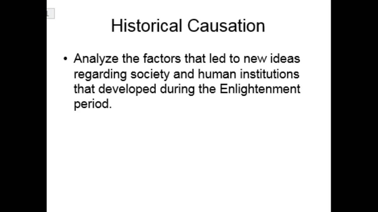 LEQ Contextualization Paragraph - YouTube