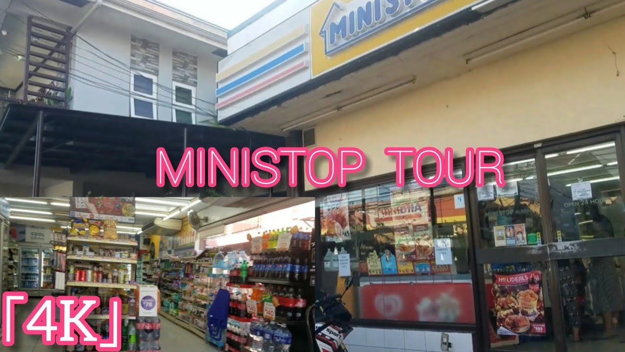 [4K] MINISTOP TOUR // MINISTOP PHILIPPINES - YouTube