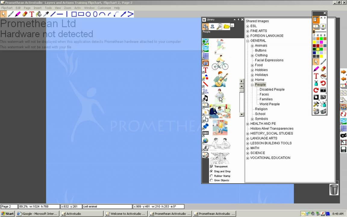 ActivStudio: Using Layers in a Flipchart, Part One - YouTube