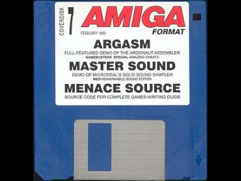 Amiga Floppy Disk Loader Amiga Format Magazine Amiga Format # 007 1990 ...