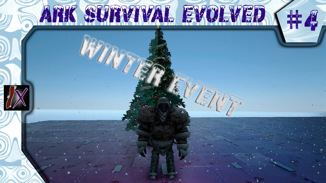 Winter Event!! #4 Ark Survival Evolved - YouTube