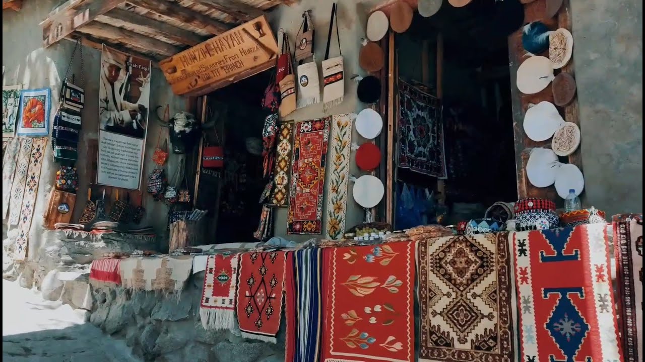 Karimabad Bazaar l Hunza Valley l Northern Areas I Gilgit Baltistan I ...