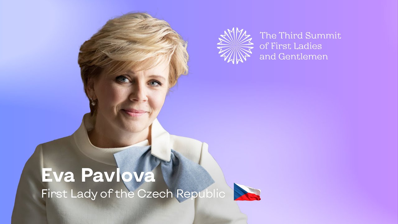 Eva Pavlova, First Lady of the Czech Republic - YouTube