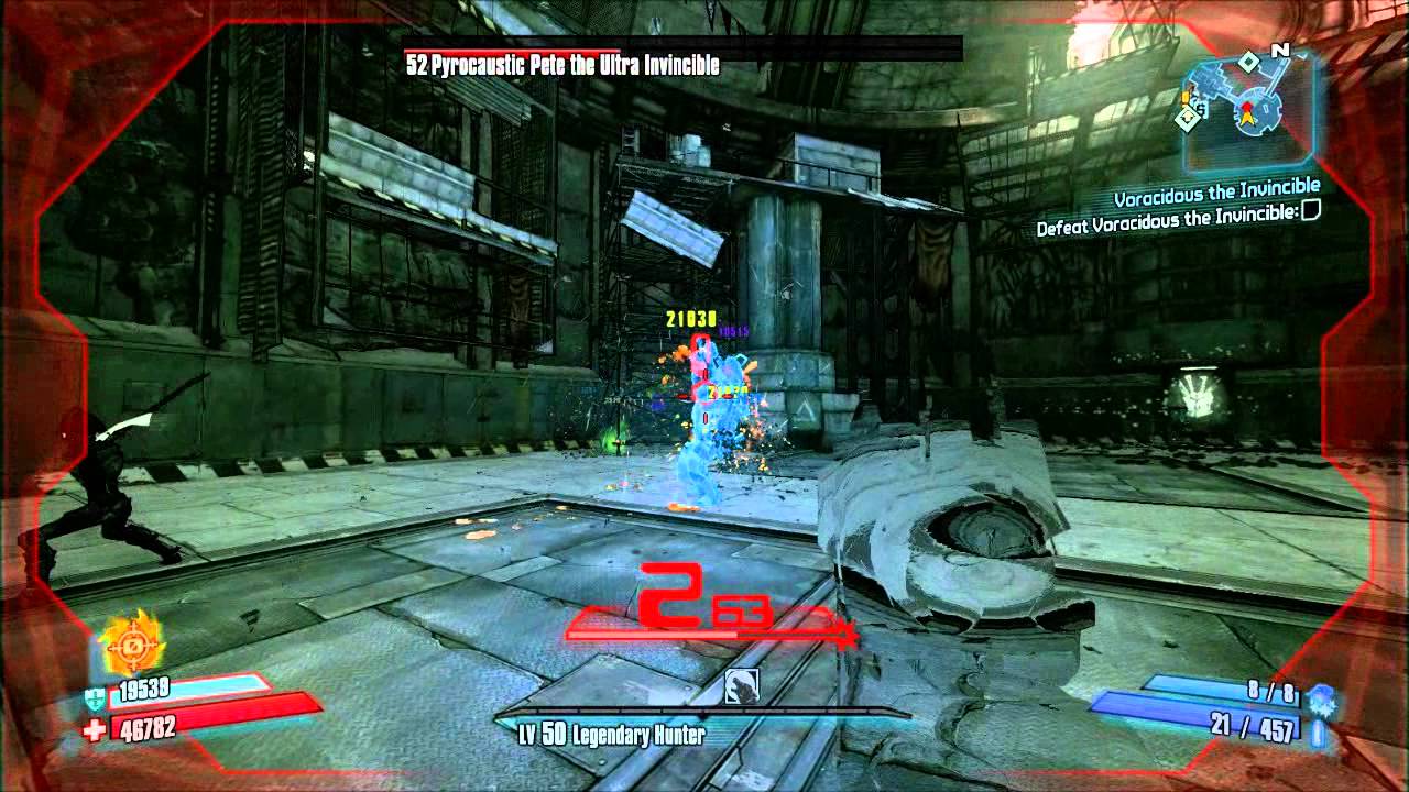 BORDERLANDS 2 Pyro Pete the ultra invincible (Hunter solo) - YouTube Music