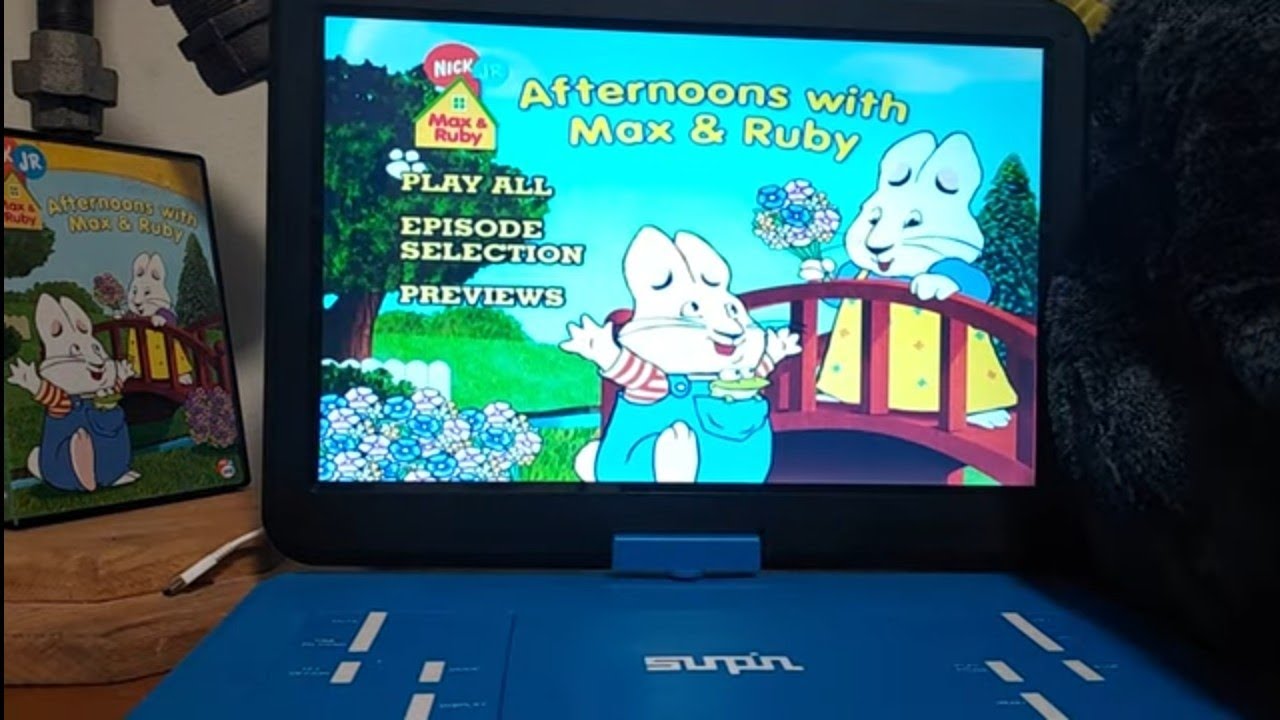Menu Walkthrough Of Max & Ruby: Afternoons With Max & Ruby DVD From 2006🐸🏀🐉👕 - YouTube