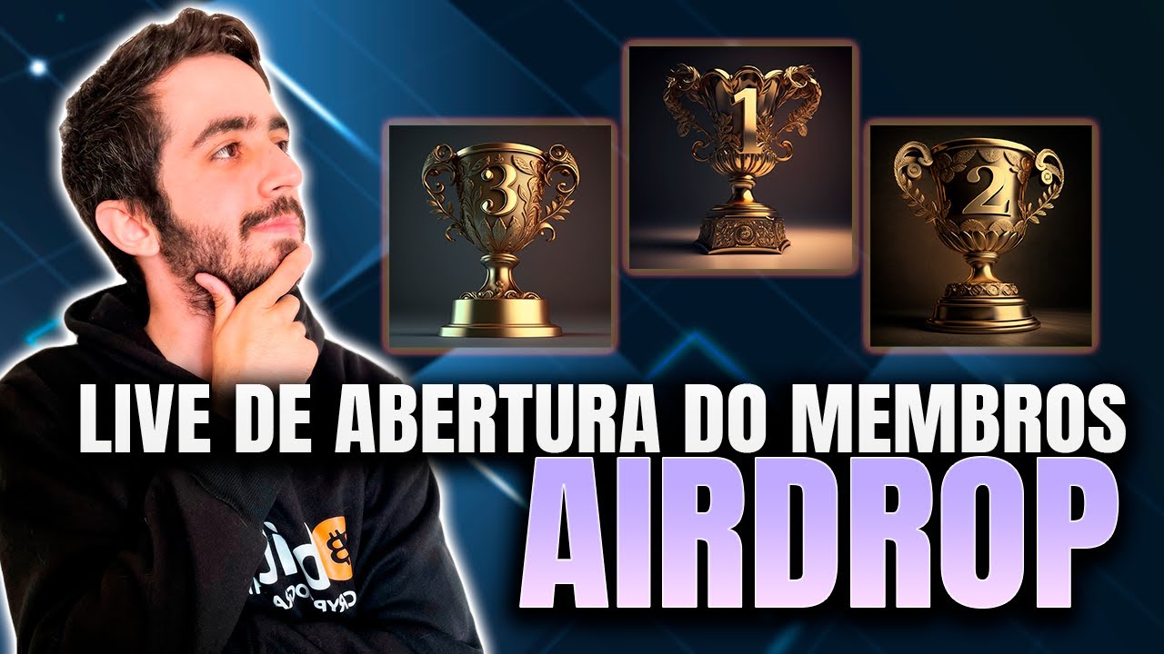 AIRDROP - PRIMEIRA LIVE DOS MEMBROS - YouTube