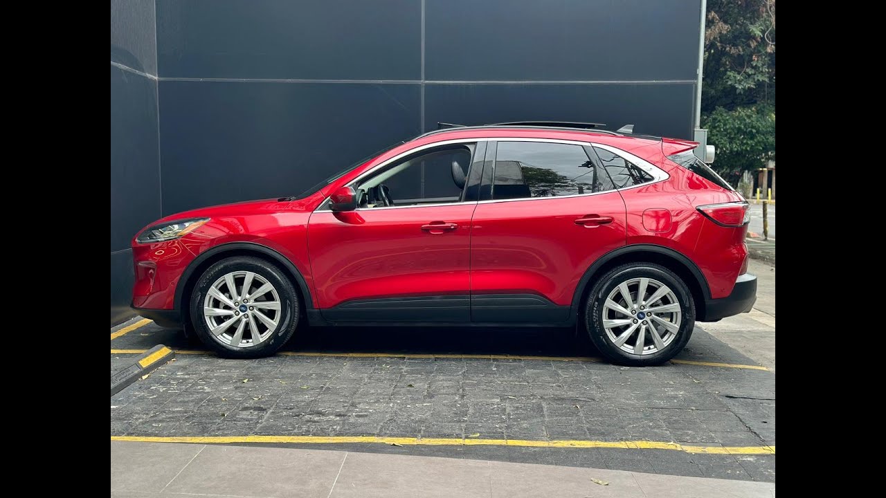 Ford Escape 2022 5p Titanium HEV L4/2.5 Aut. - YouTube