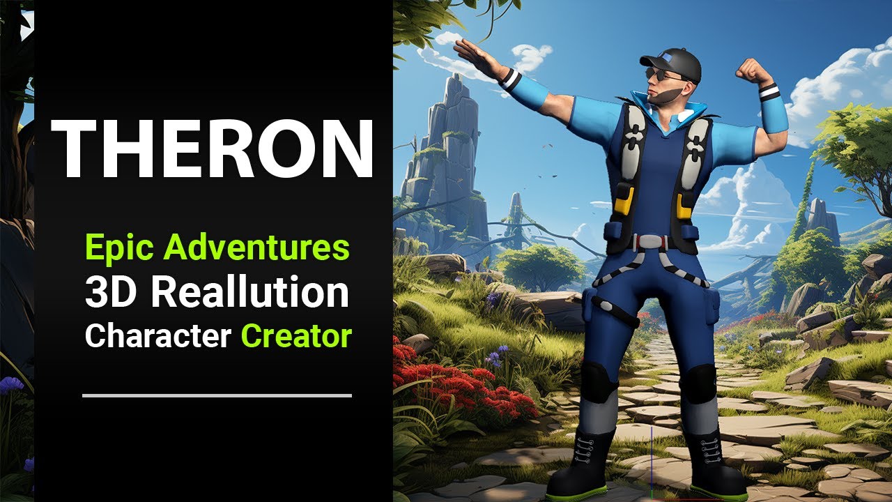 Theron 3D Character - The Ultimate Asset for Character Creator 4 and ...