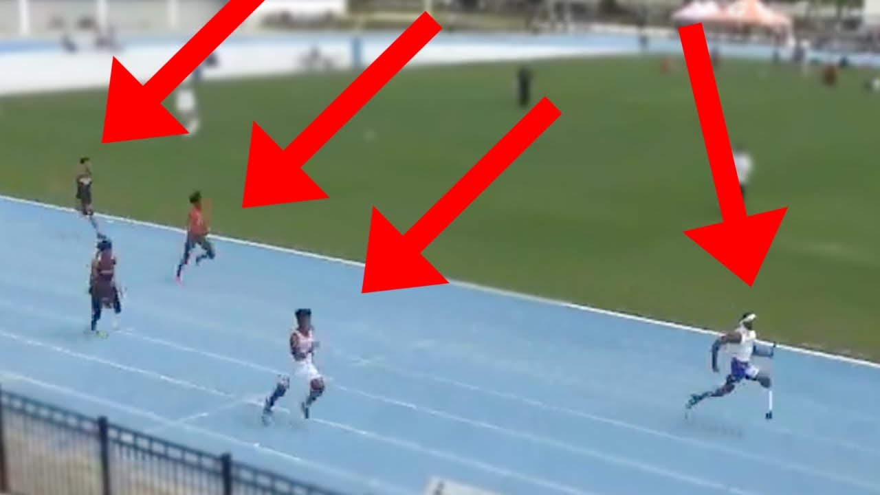 Jaylen Slade Blows Away 4x1 Field On Second Leg - YouTube