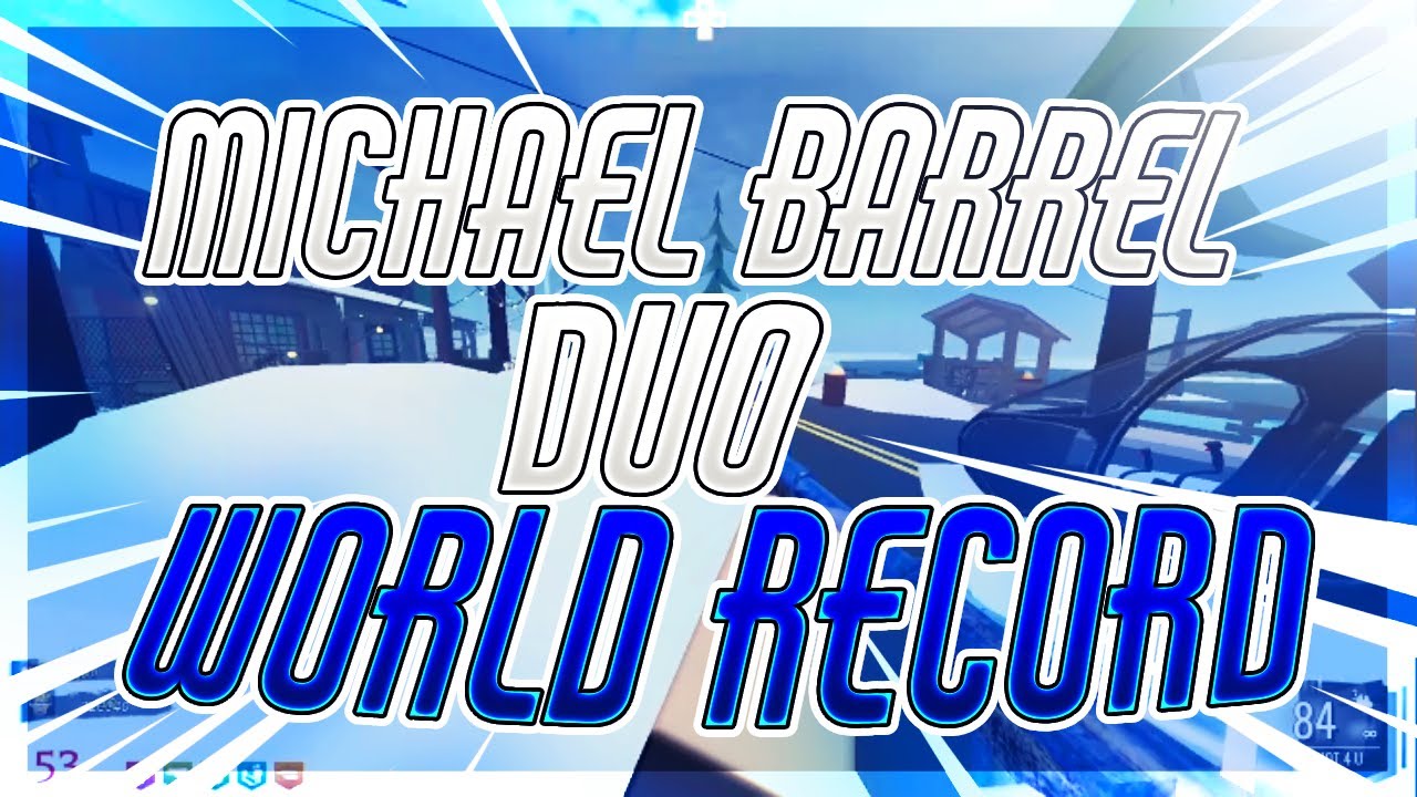 Roblox Michael's Zombies: Michael Barrel Duo Round 56 Former World ...