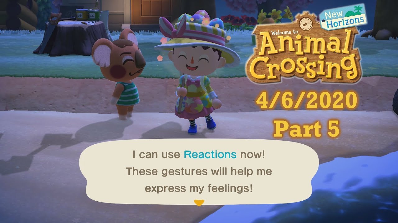 Animal Crossing: New Horizons 4/6/2020 Part 5 ~ I Forgot Dr. Shrunk ...