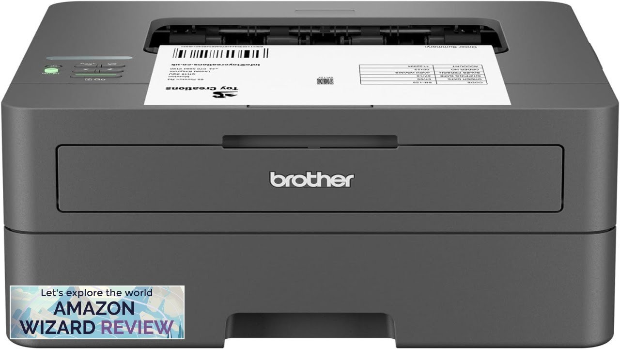Brother HL-L2405W Wireless Compact Monochrome Laser Printer with Mobile ...