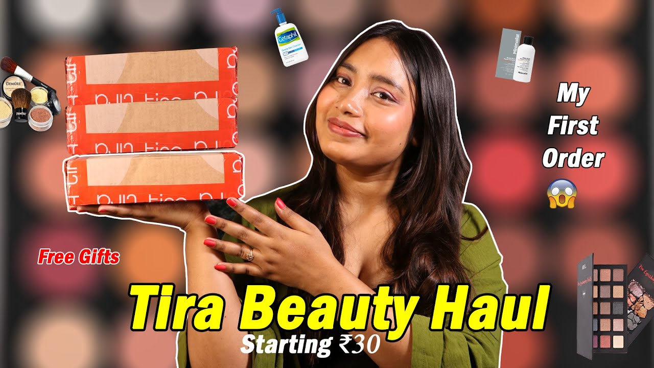 TIRA Beauty Shopping Haul 🛍️ | First Shopping Experience 🤩 Free Gifts 🎁 ...