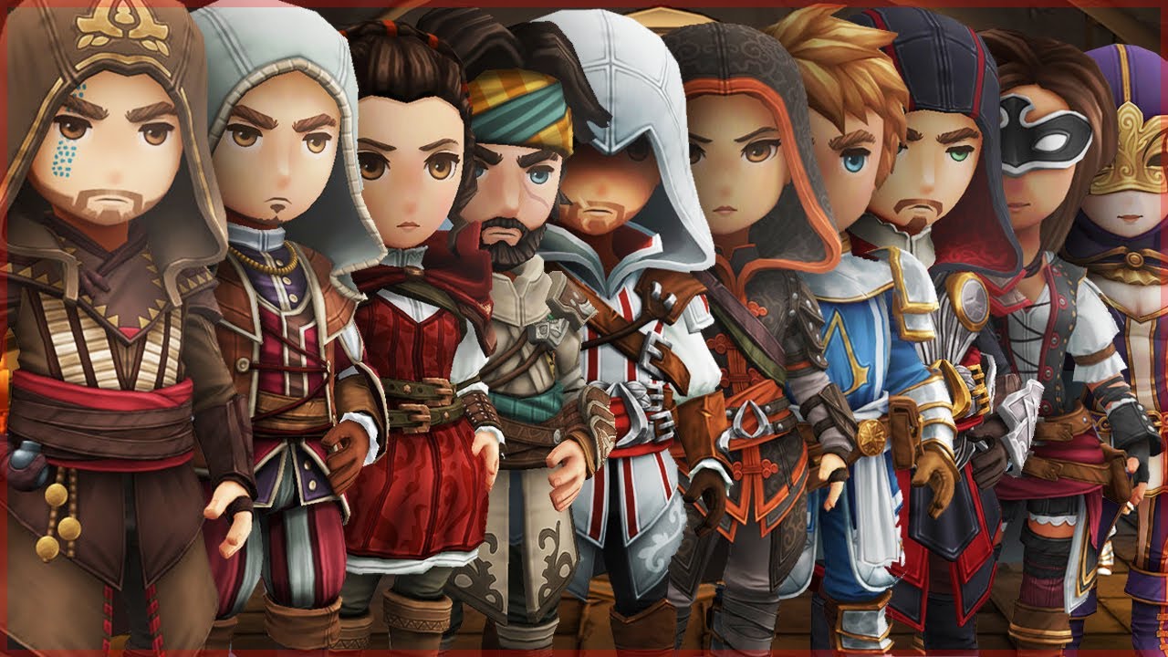 All 62 Heroes of Assassin's Creed Rebellion (Feb 2020) - YouTube