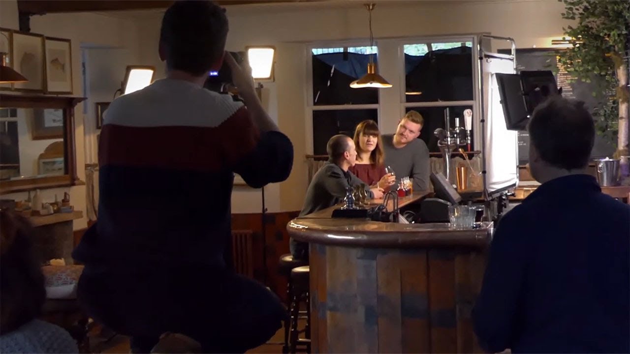 Glen Morey "Share Moments" Photo Shoot - making of - YouTube