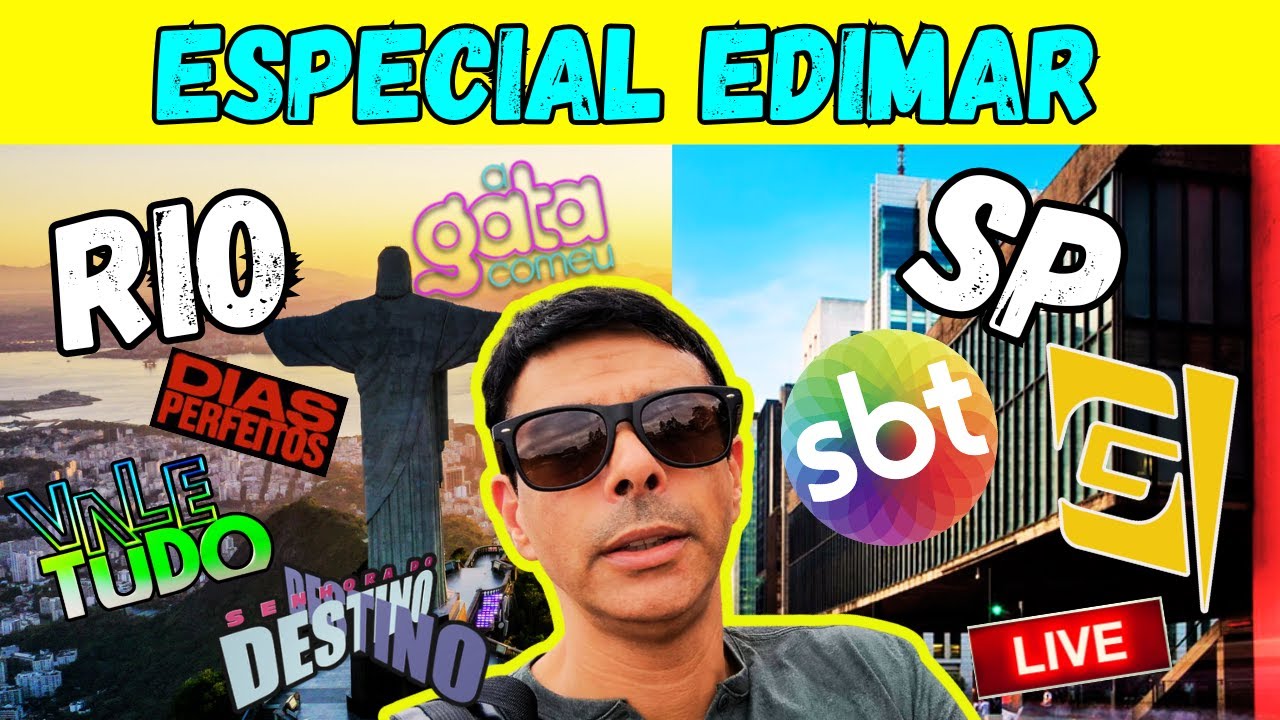 LIVE ESPECIAL - EDIMAR NO RIO E EM SÃO PAULO - YouTube