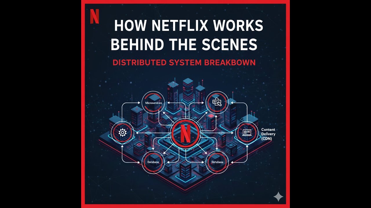 How Netflix Works Behind the Scenes | Distributed System Breakdown # ...